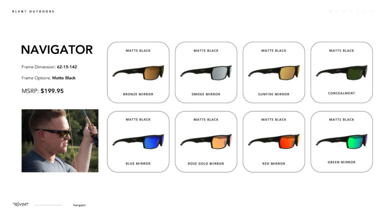 Navigator Polarized Medium Sunglasses for Outdoor Adventures - RLVNT